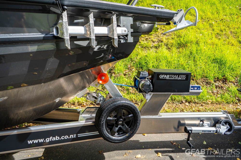 Large GFAB Alloy Boat Trailer