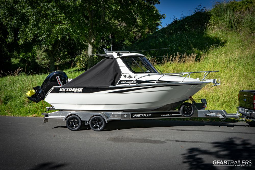 Medium GFAB Alloy Boat Trailer