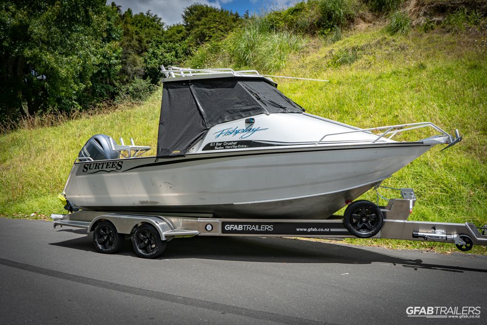 Medium GFAB Alloy Boat Trailer