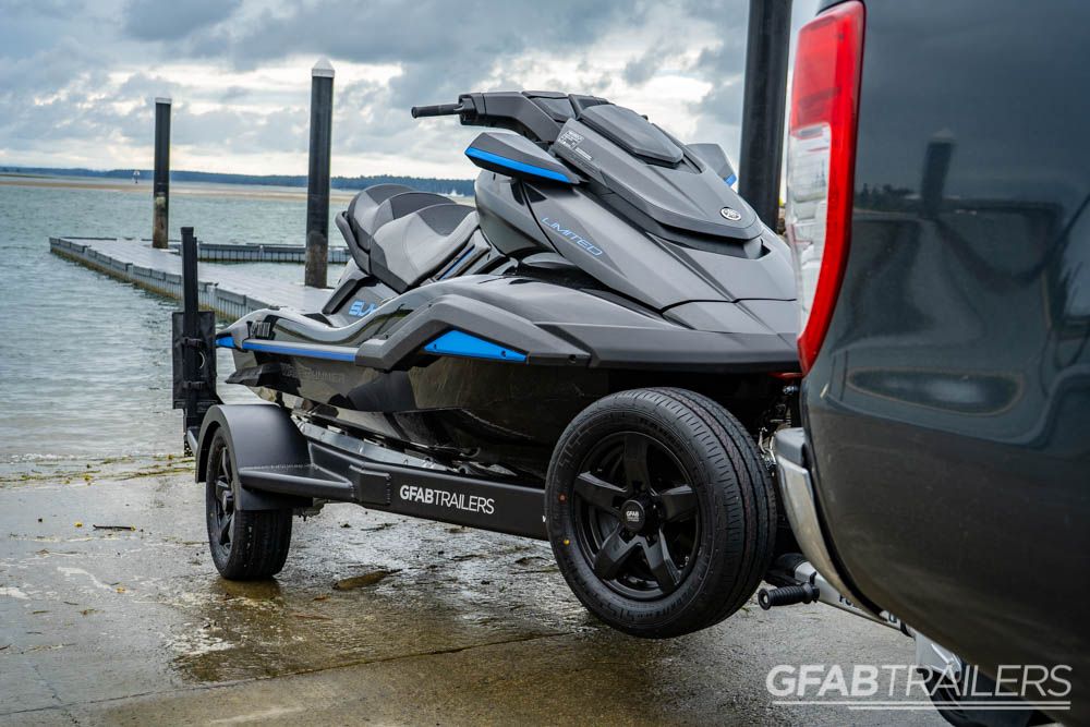 GFAB Black Edition Single Jet Ski Trailer