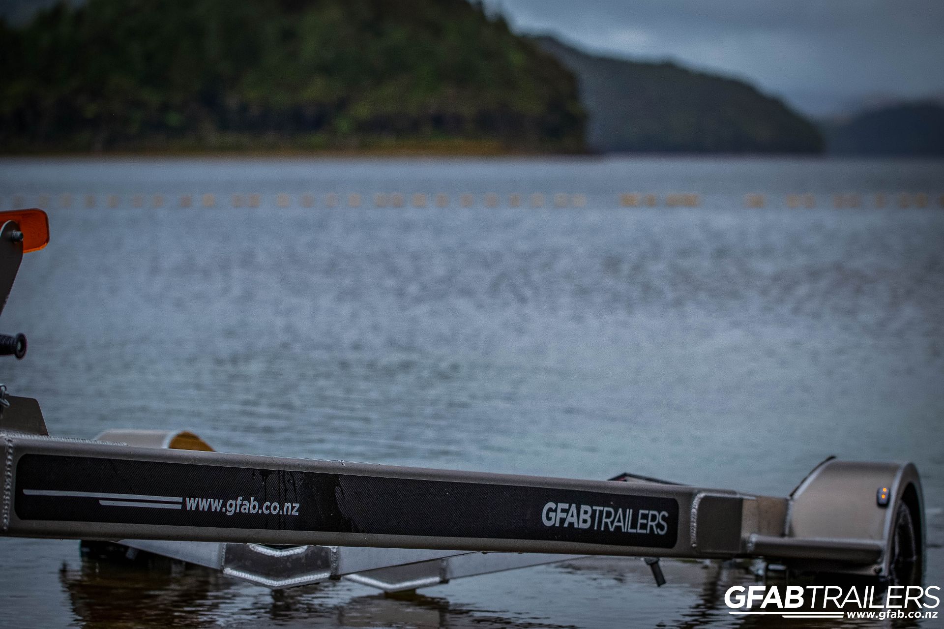 Small GFAB Alloy Boat Trailer