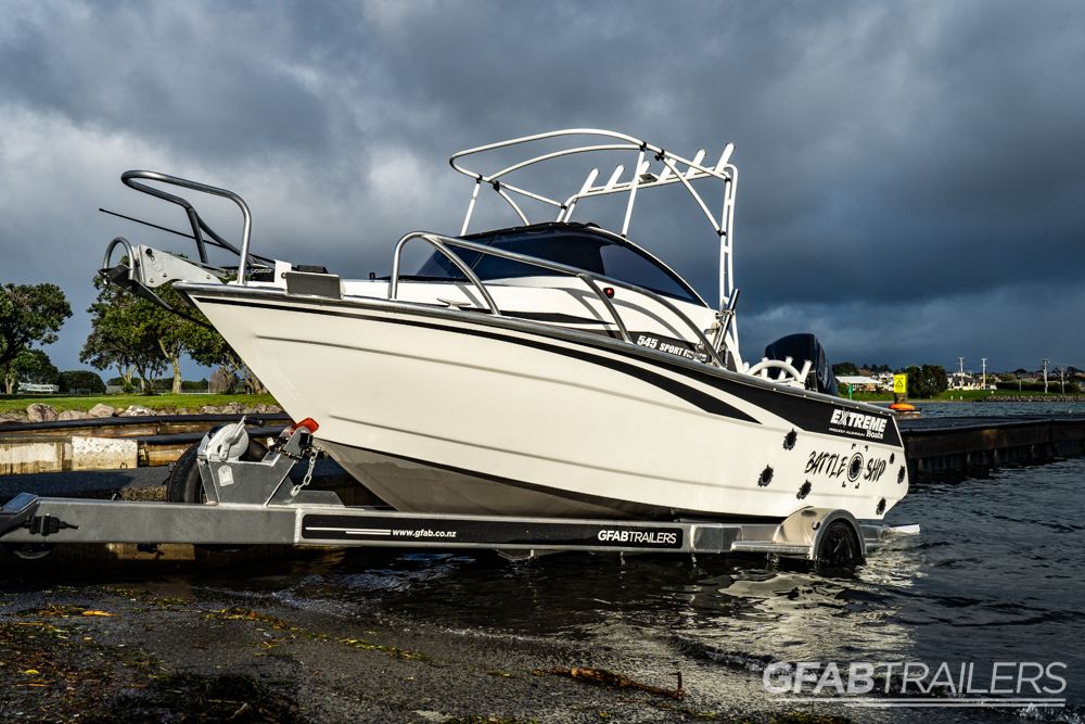 Small GFAB Alloy Boat Trailer