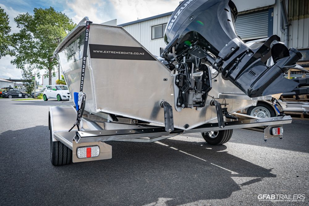 Small GFAB Alloy Boat Trailer