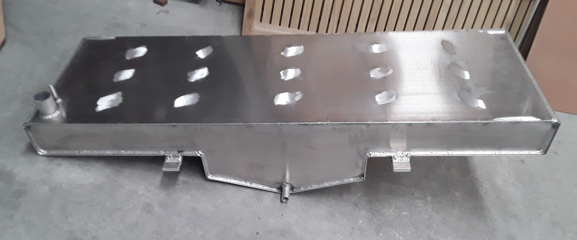 Weld fuel tank